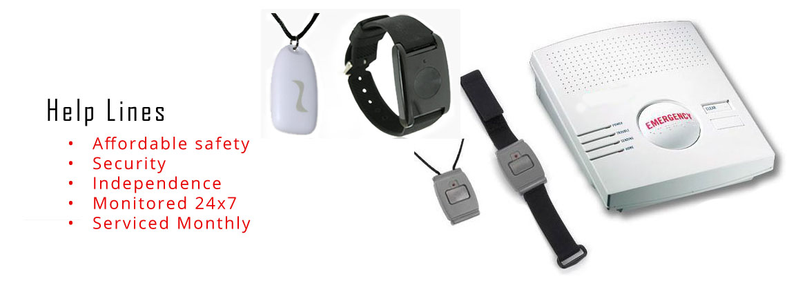 HelpLine Life Alert or PERS – Alarm Protection Services